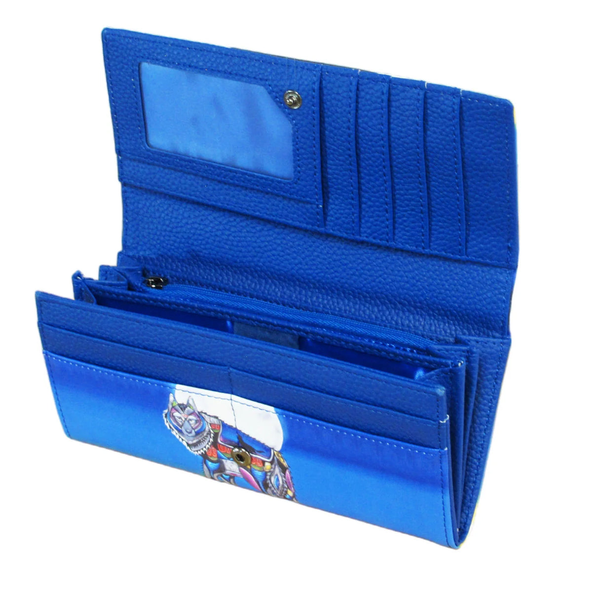 Jessica Somers Wolf Wallet – Indigenous Gifts