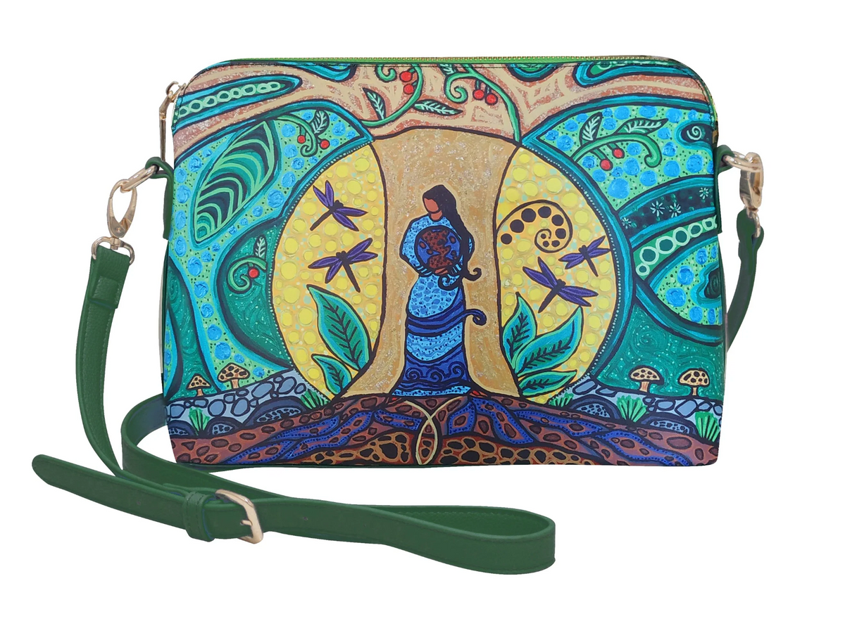 Leah Dorion Strong Earth Woman Purse – Indigenous Gifts