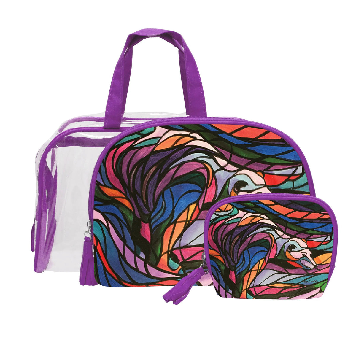 Don Chase Salmon Hunter Cosmetic Bag Set – Indigenous Gifts