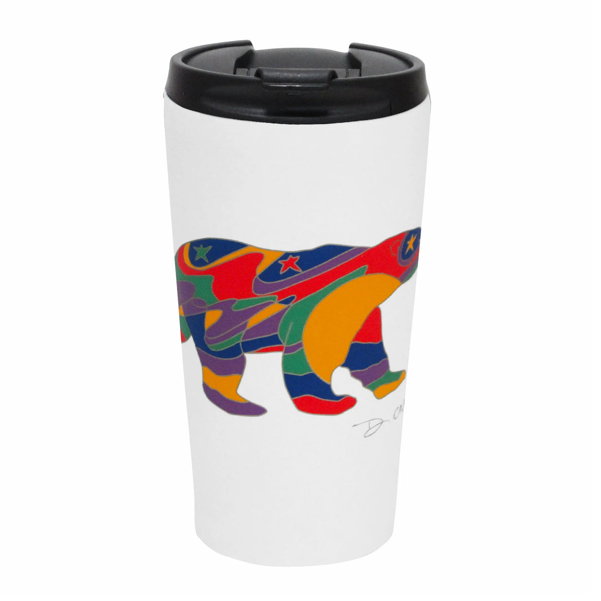 Dawn Oman Alpha Bear Travel Mug – Indigenous Gifts