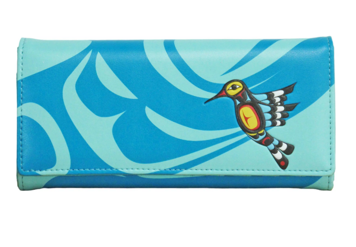 Francis Dick Hummingbird Wallet – Indigenous Gifts