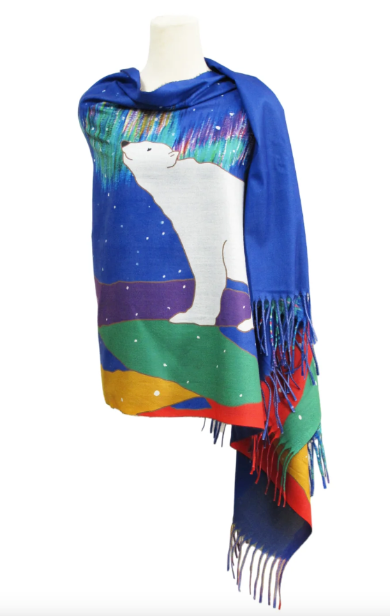 Dawn Oman Sky Watchers Eco-Shawl – Indigenous Gifts