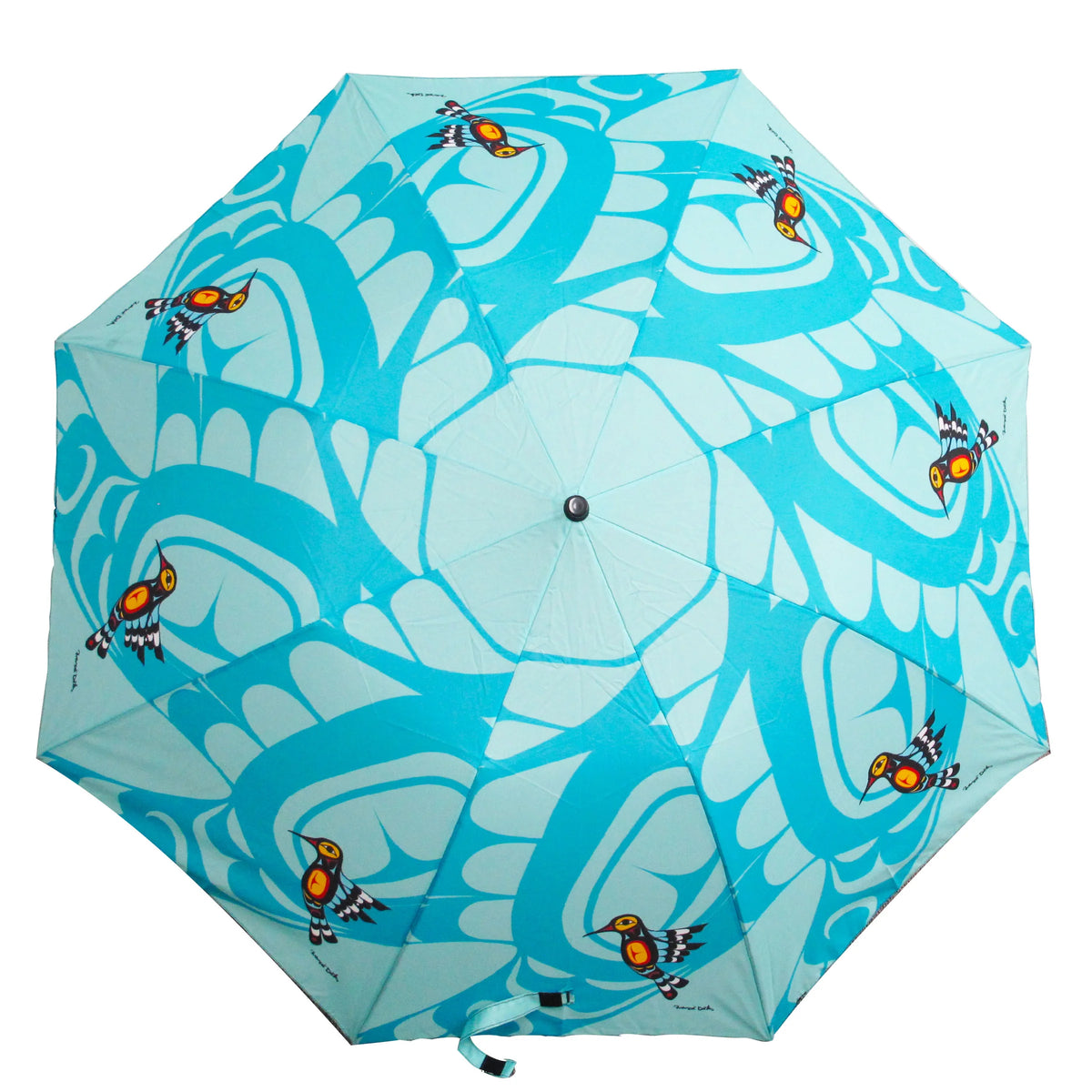 Francis Dick Hummingbird Collapsible Umbrella – Indigenous Gifts