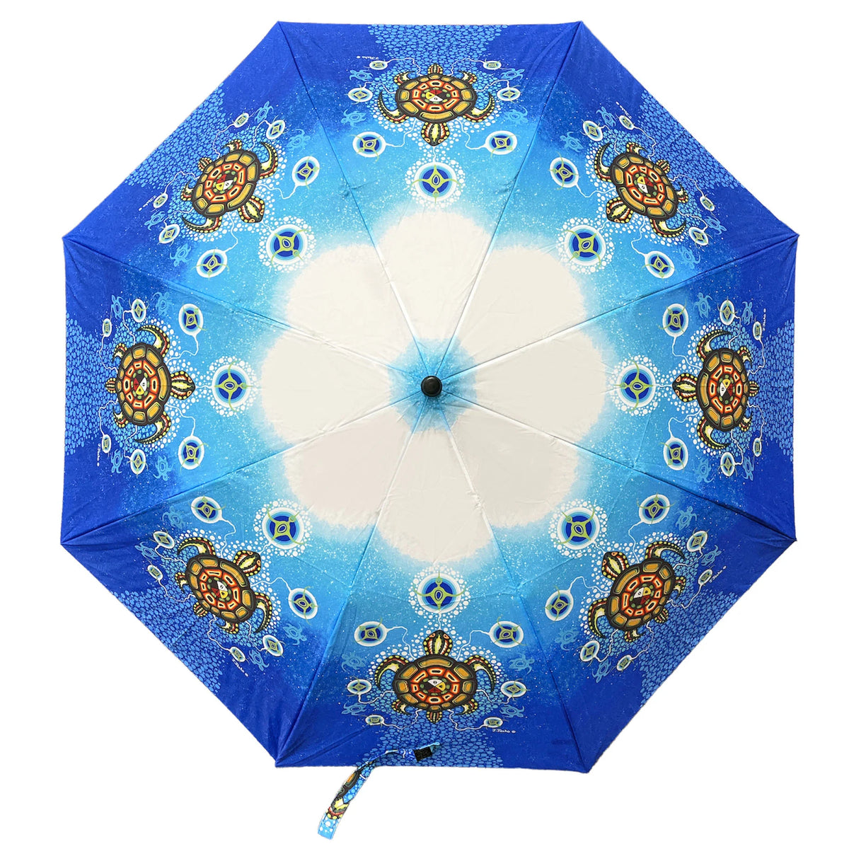James Jacko Medicine Turtle Artist Collapsible Umbrella – Indigenous Gifts