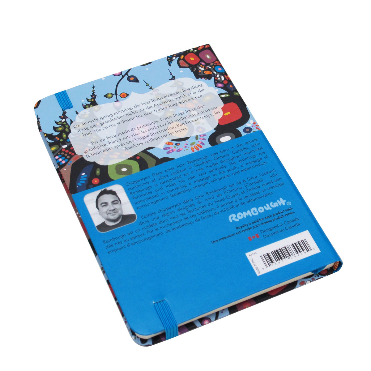 John Rombough Bear Artist Hardcover Journal – Indigenous Gifts