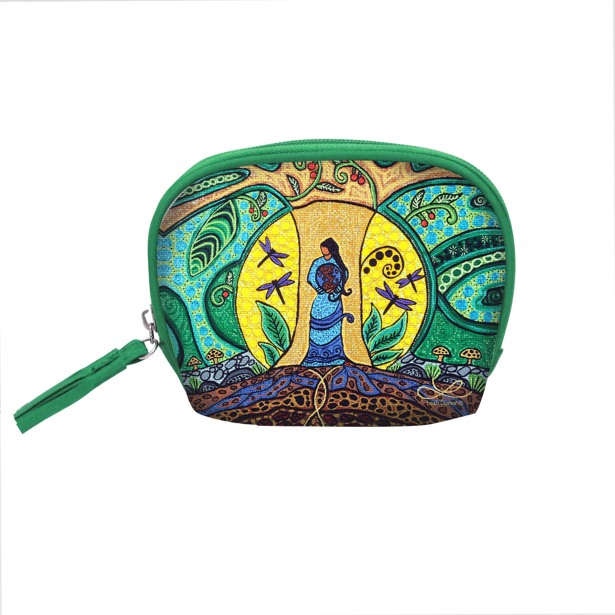 Leah Dorion Strong Earth Woman Cosmetic Bag Set – Indigenous Gifts
