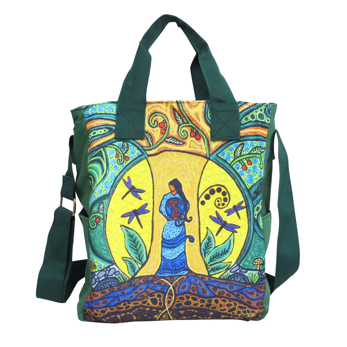 Leah Dorion Strong Earth Woman Shoulder Bag – Indigenous Gifts