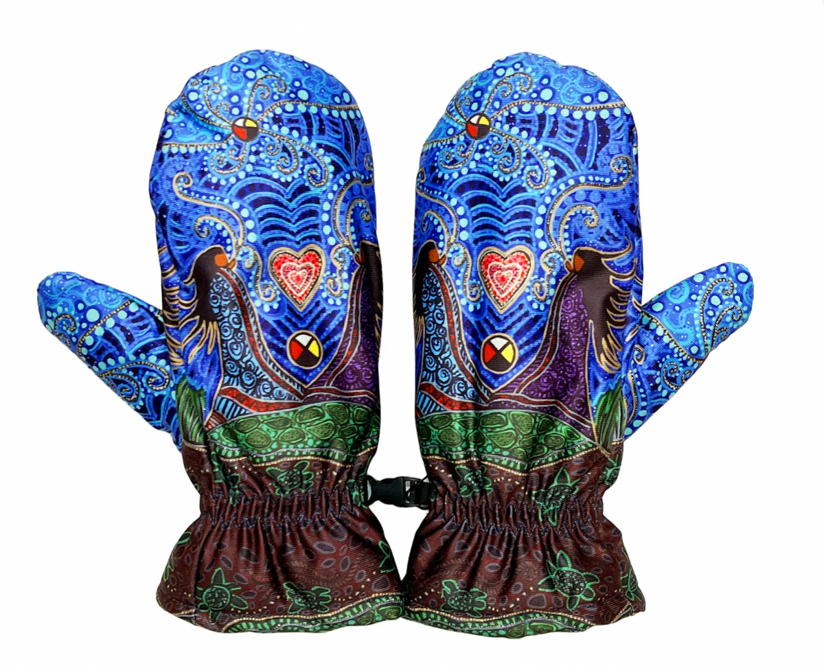 Leah Dorion Breath of Life Mittens – Indigenous Gifts