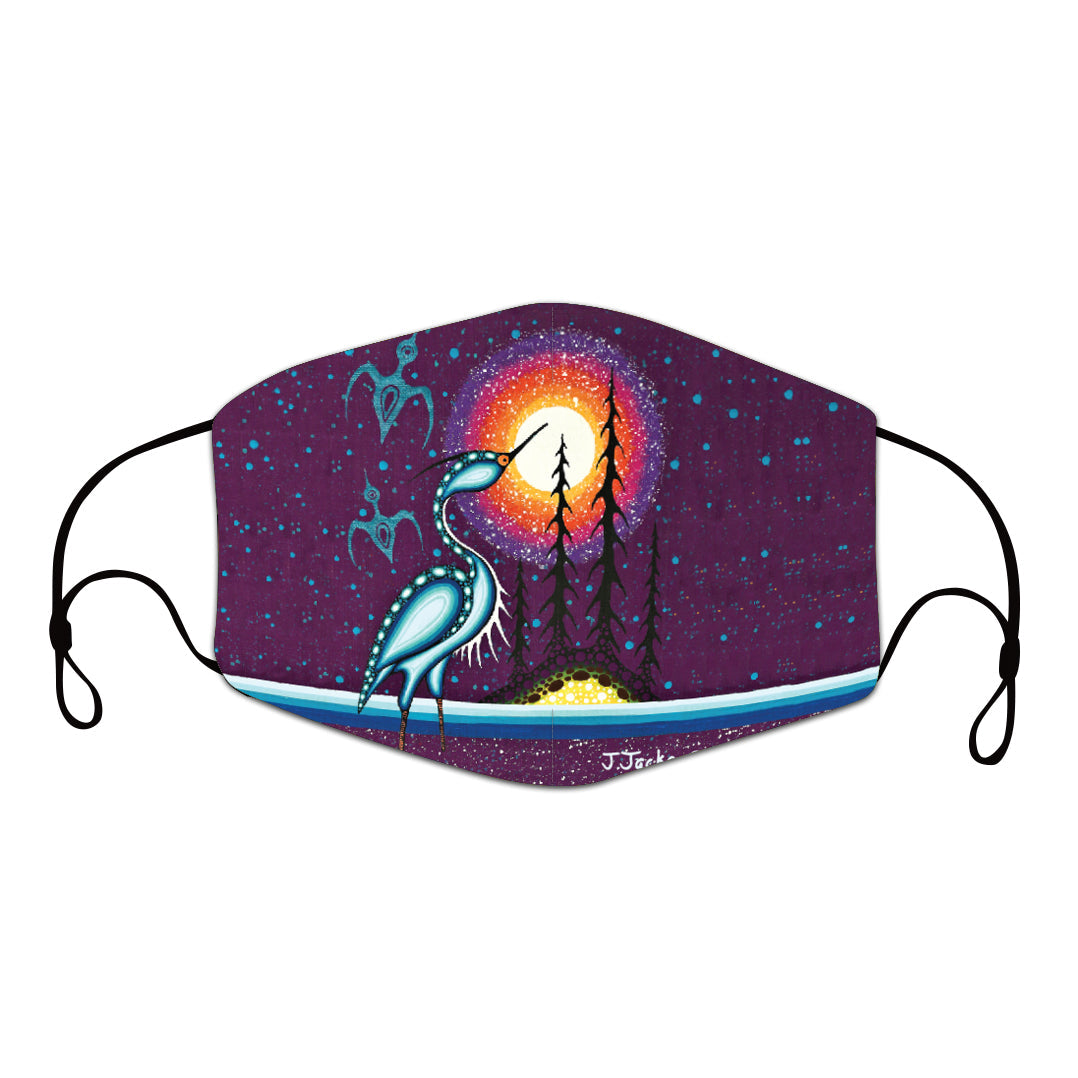 James Jacko Crane Adult Face Mask – Indigenous Gifts
